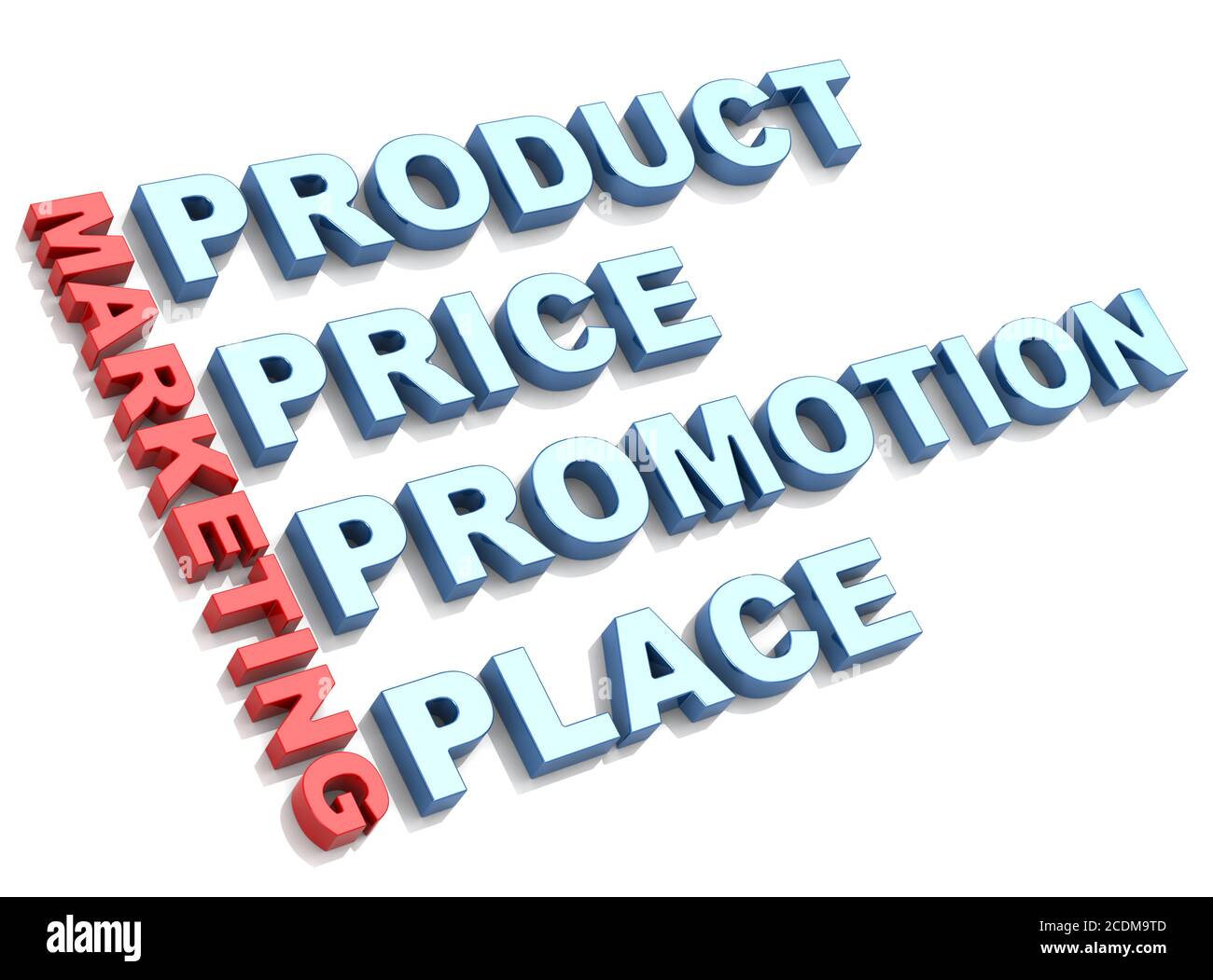 Marketing product price promotion place Cut Out Stock Images & Pictures ...