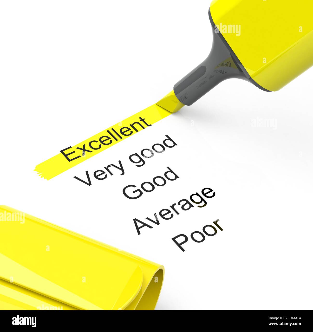 Excellent average poor hi-res stock photography and images - Alamy