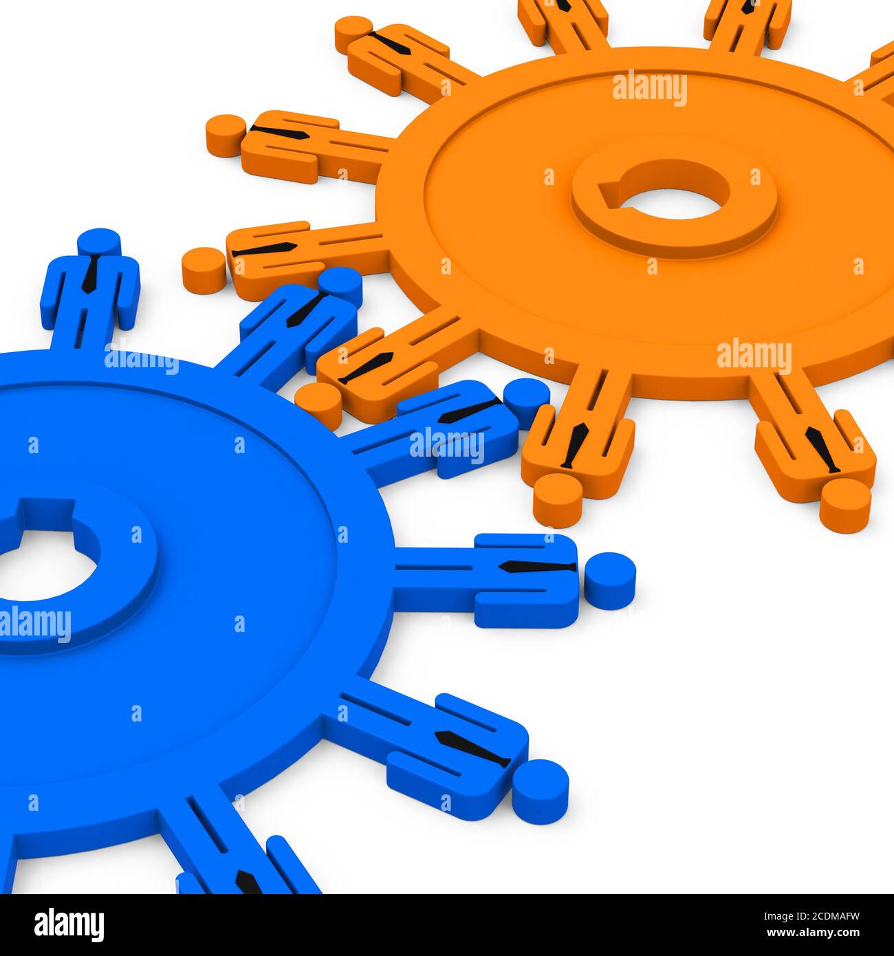 Gear teamwork hi-res stock photography and images - Alamy