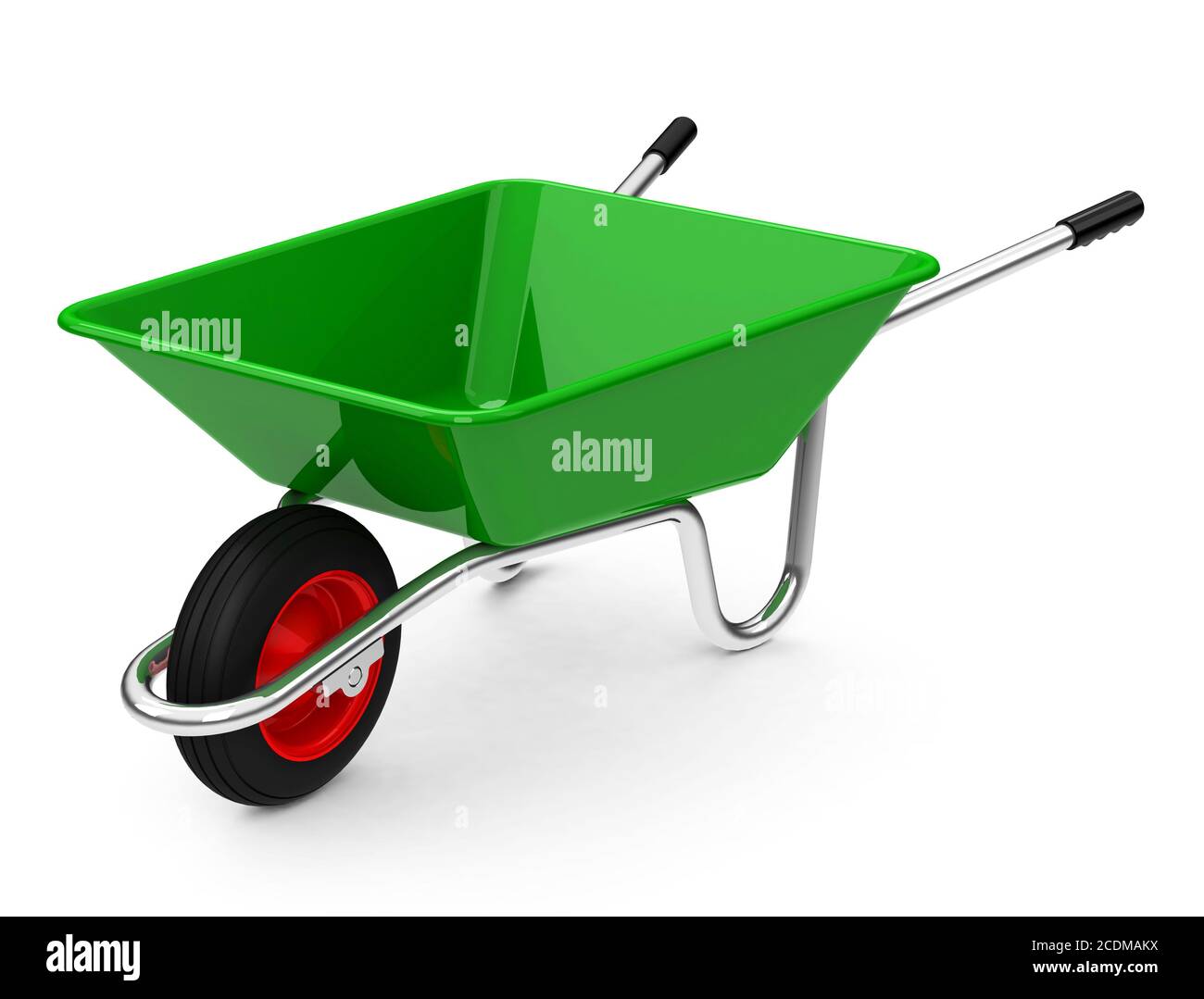 Wheelbarrow Cut Out Stock Images & Pictures - Alamy