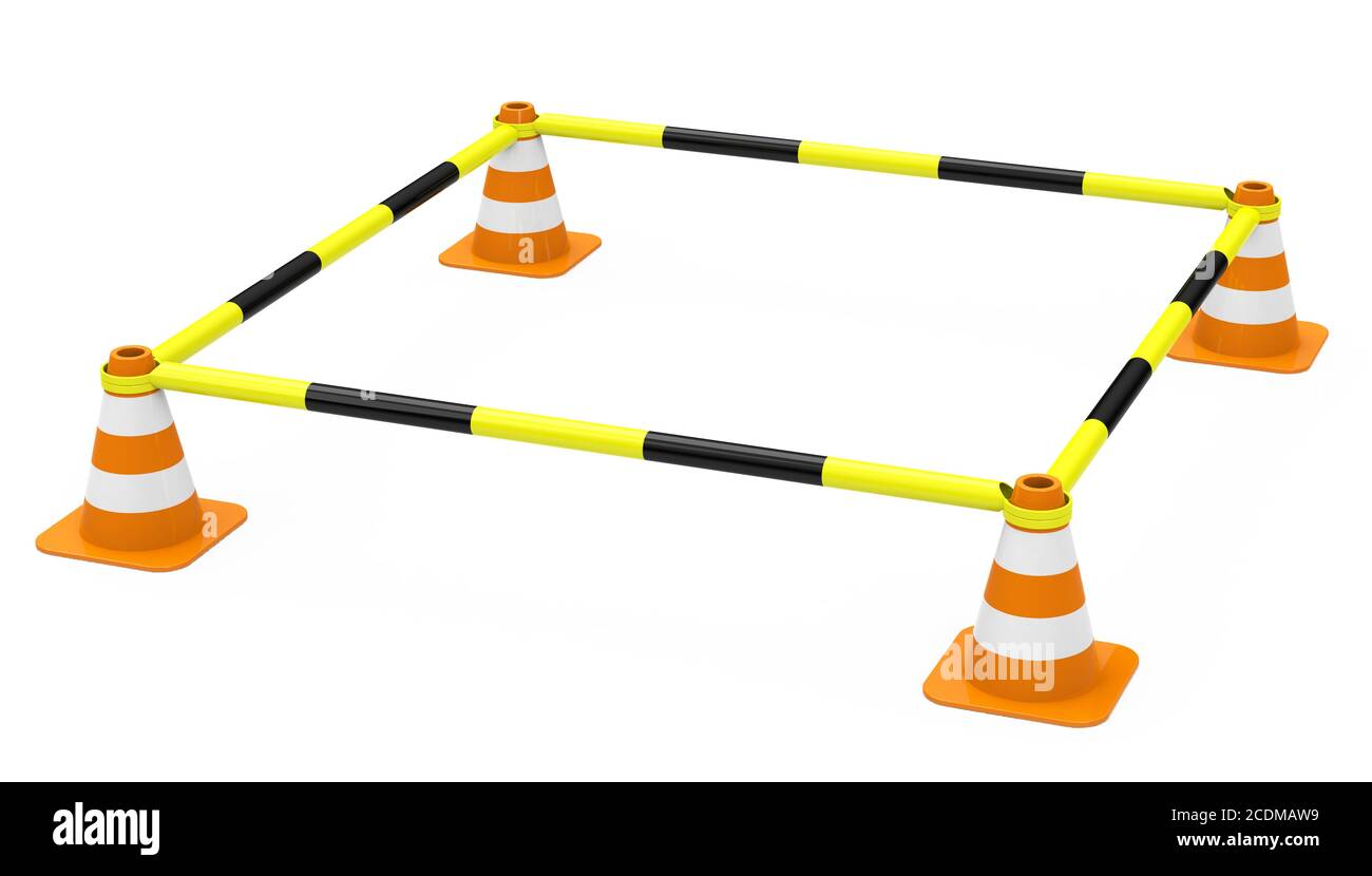 Safety blockade Cut Out Stock Images & Pictures - Alamy