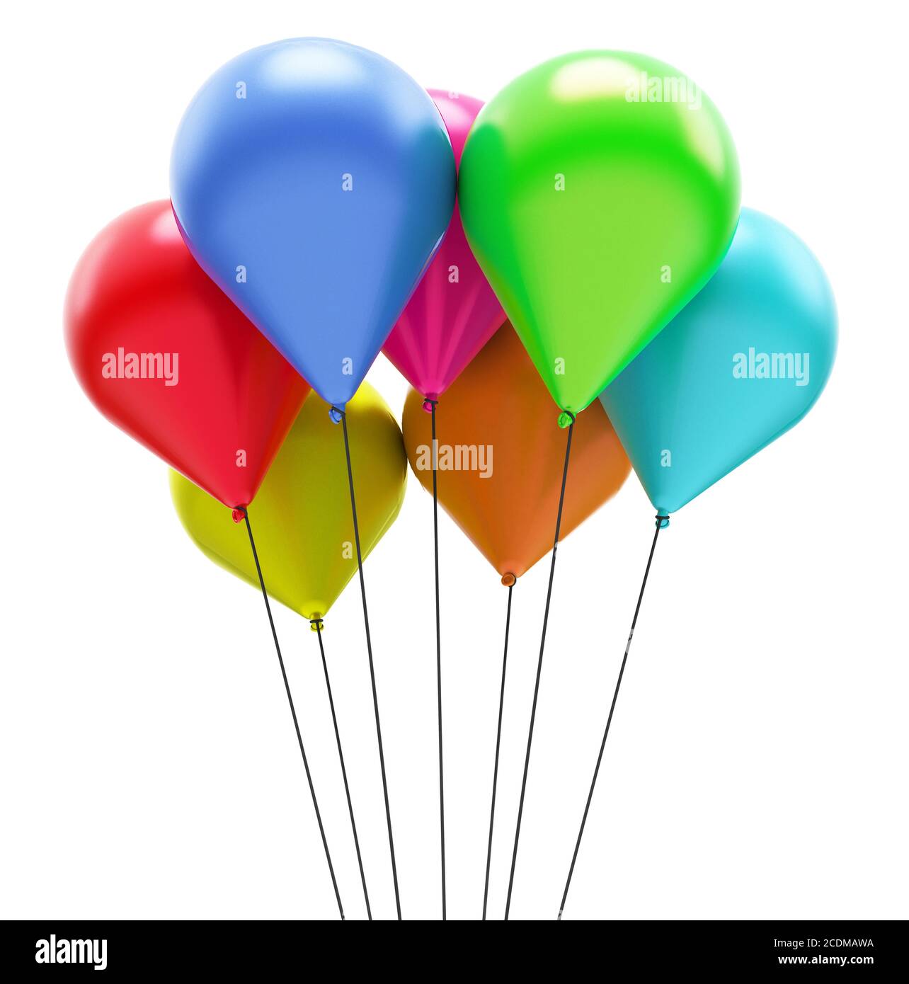 The colorful balloons Stock Photo - Alamy