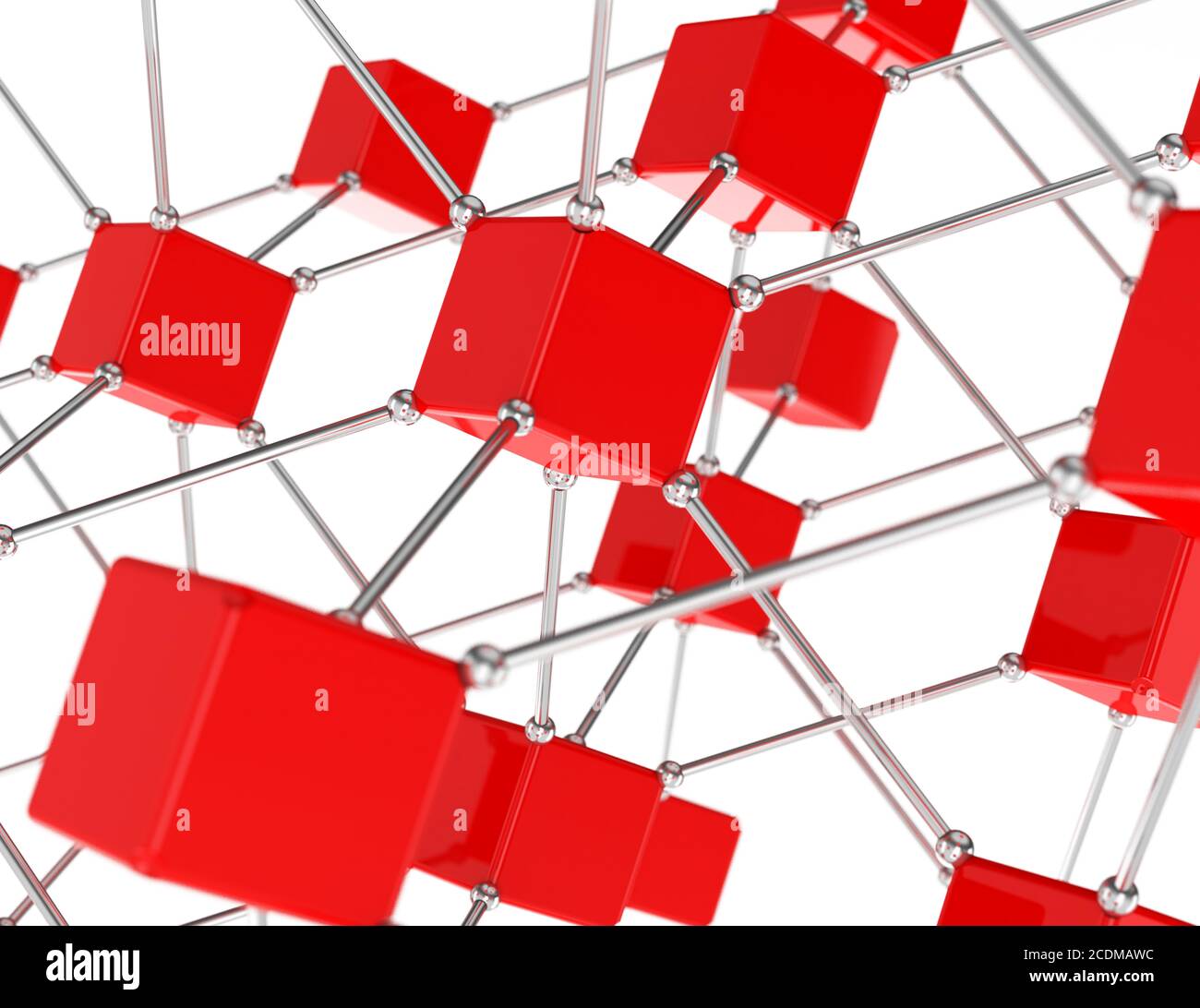 the cube network Stock Photo - Alamy