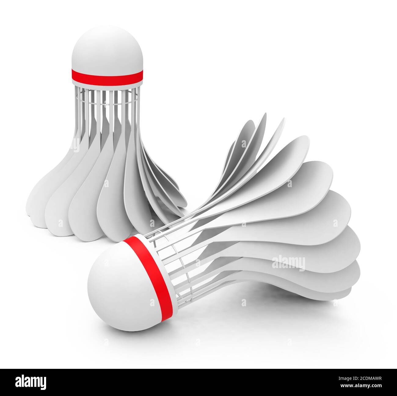 Shuttlecocks badminton Cut Out Stock Images & Pictures - Alamy