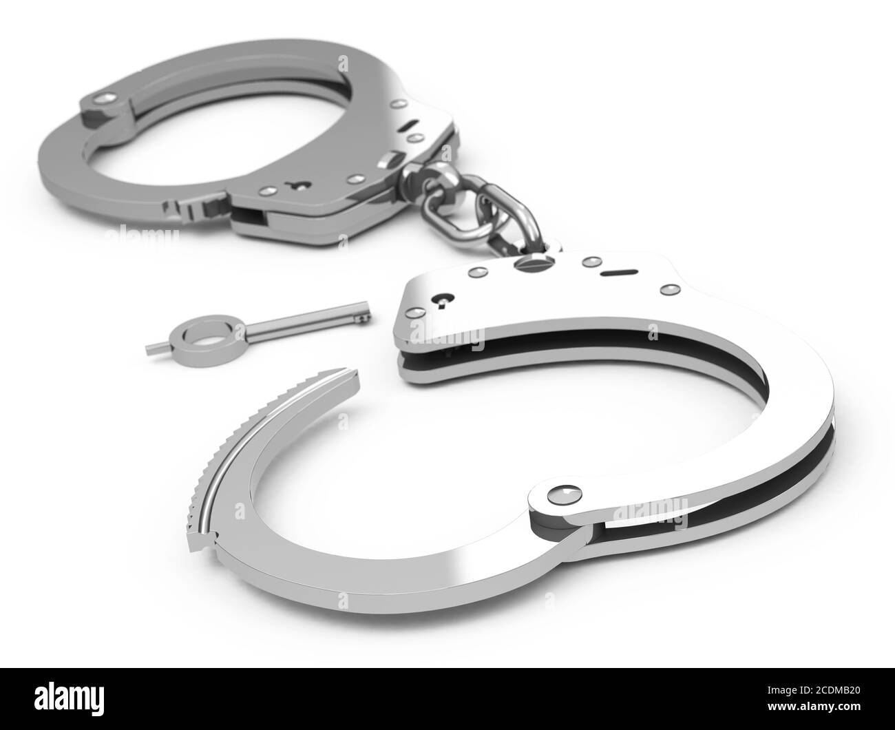 Handcuffs Black and White Stock Photos & Images - Alamy