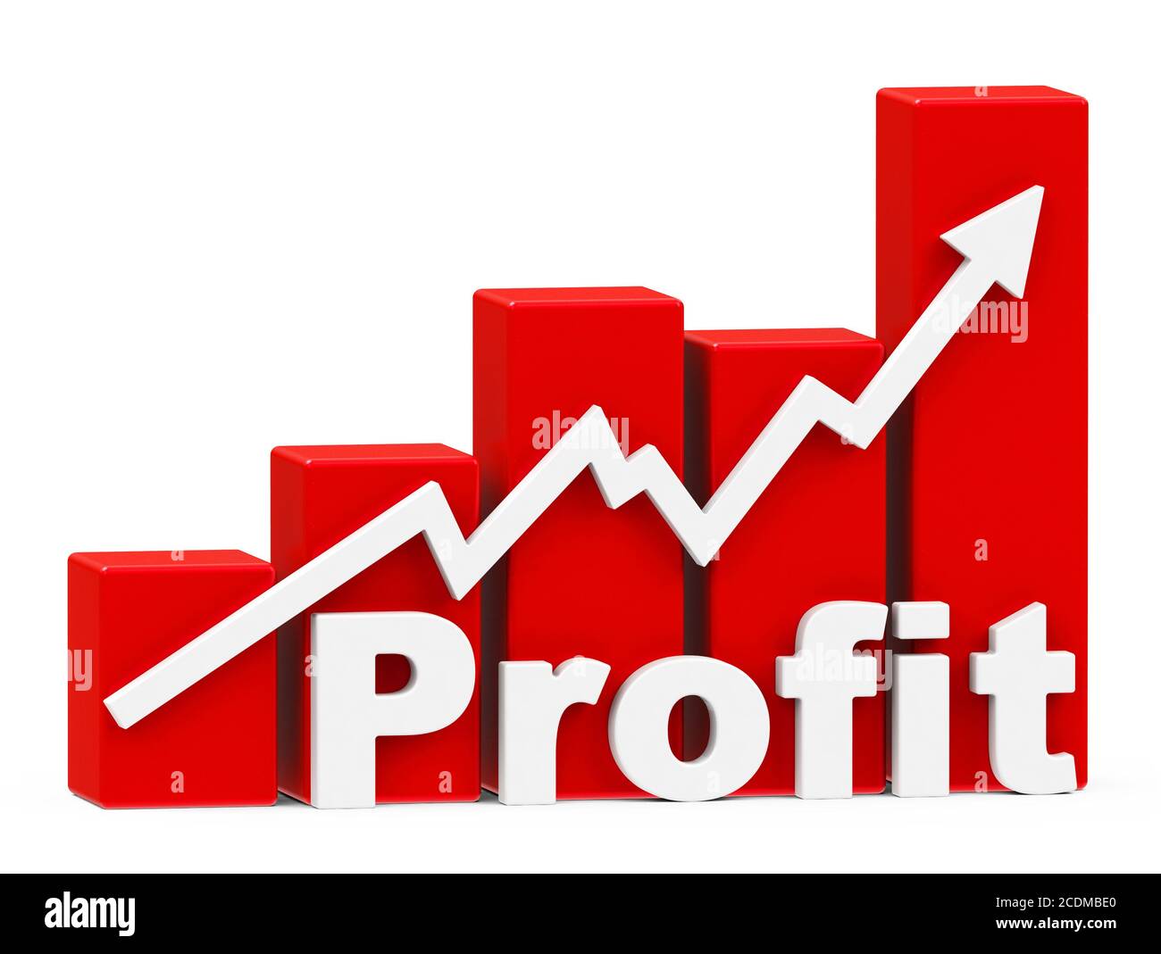 Profit chart Cut Out Stock Images & Pictures - Alamy