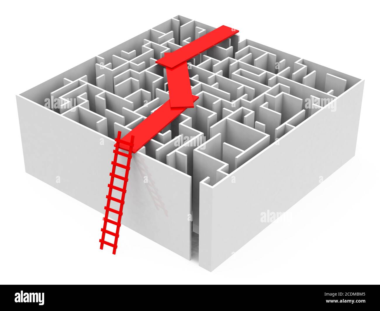 Maze pathway hi-res stock photography and images - Alamy