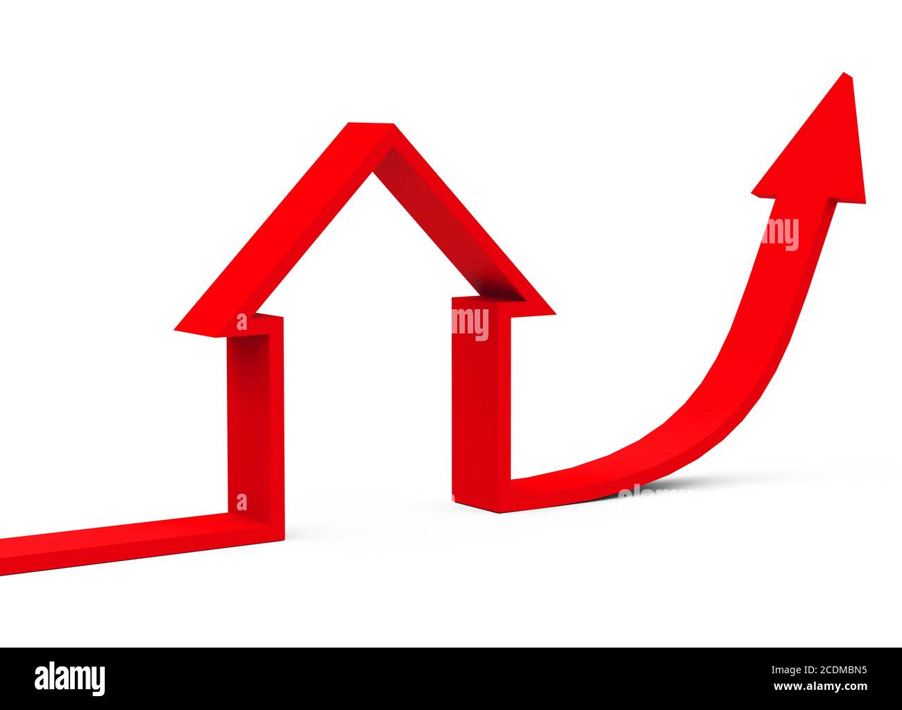 Residential housing Cut Out Stock Images & Pictures - Alamy