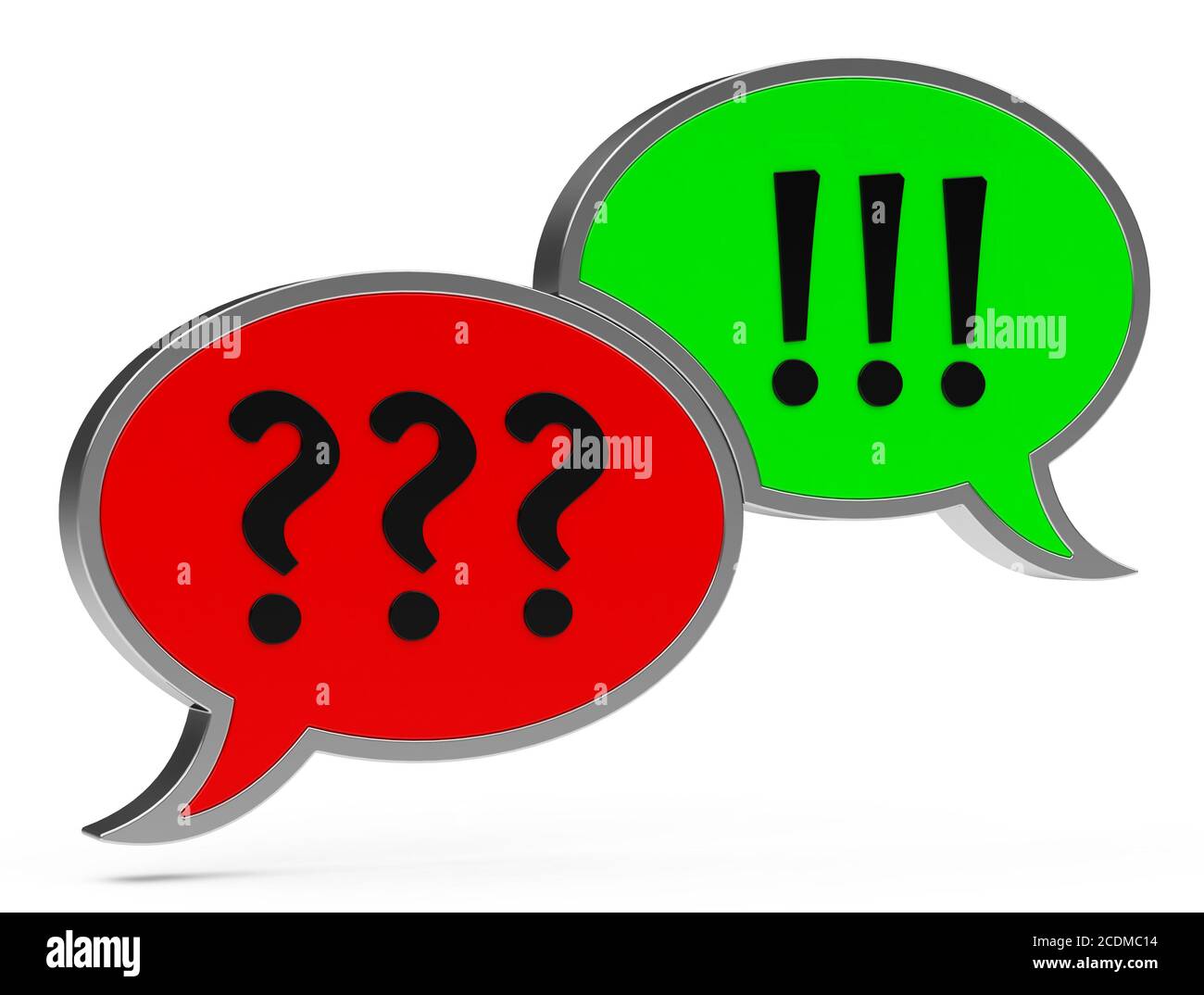 question and answer Stock Photo - Alamy