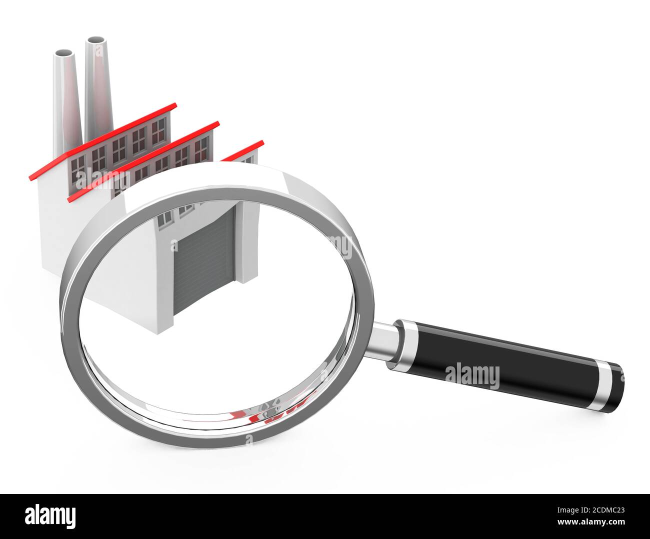 Factory Cut Out Stock Images & Pictures - Alamy