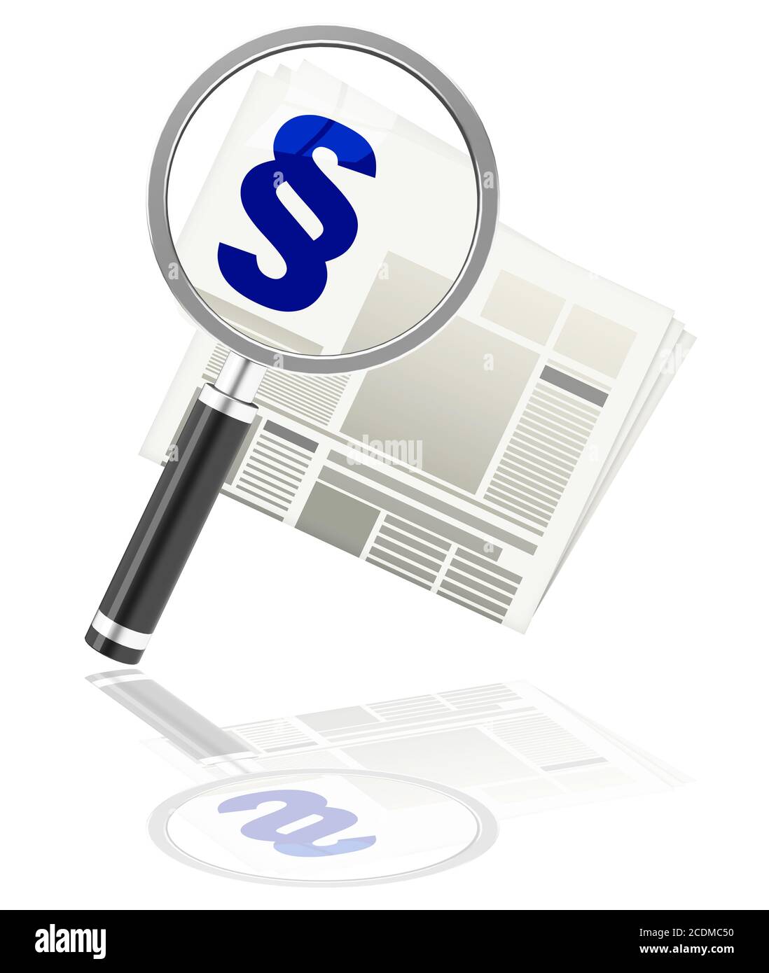 the law newspaper Stock Photo - Alamy