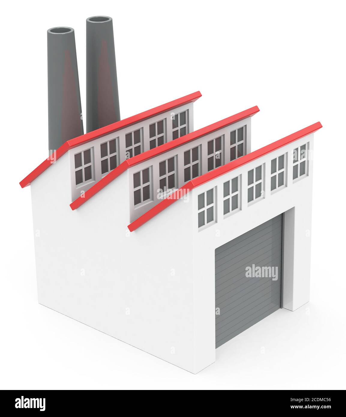 Factory Cut Out Stock Images & Pictures - Alamy