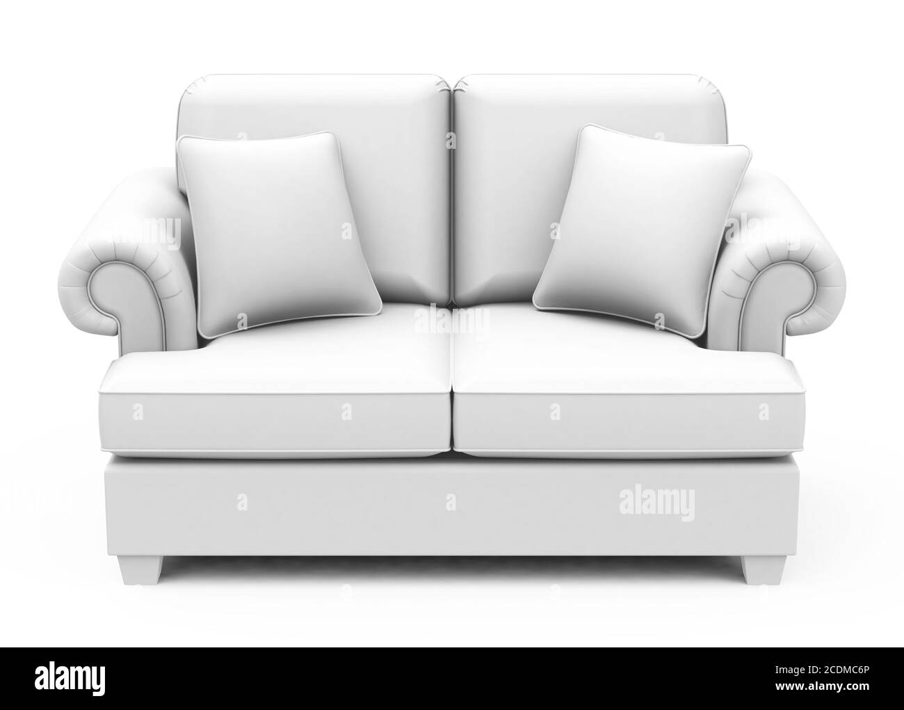 the white couch Stock Photo - Alamy