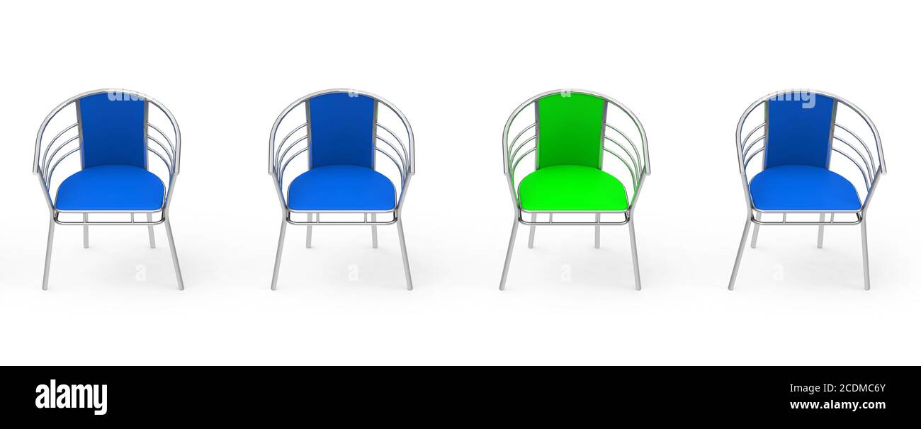 the green chair Stock Photo - Alamy