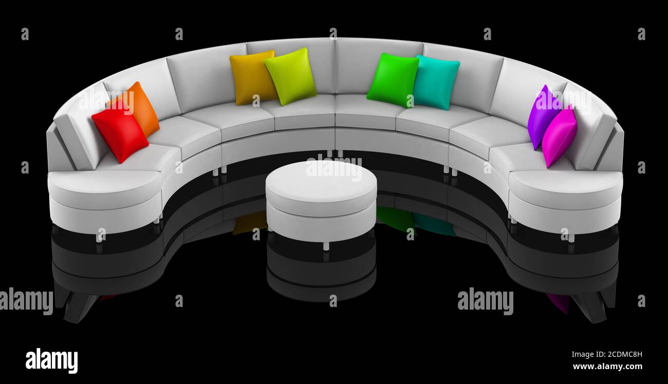 the colorful couch Stock Photo - Alamy