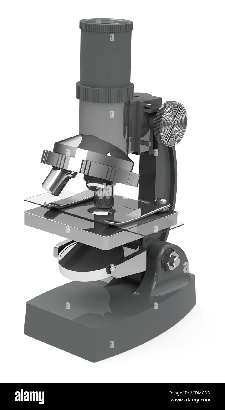 Microscope study Cut Out Stock Images & Pictures - Alamy