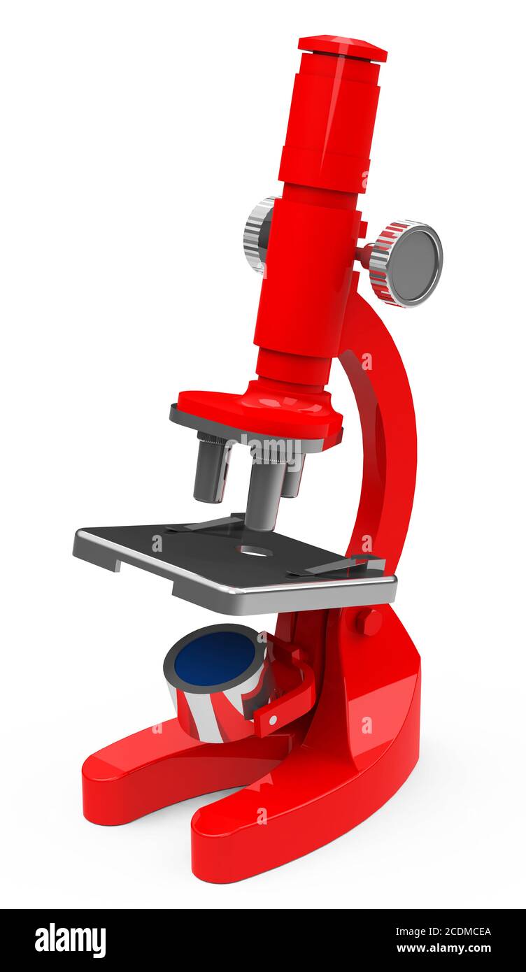Scientist microscope Cut Out Stock Images & Pictures - Alamy