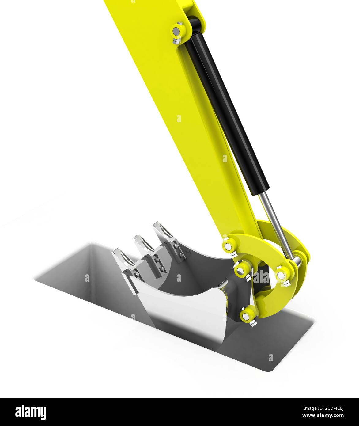 the excavator shovel Stock Photo - Alamy