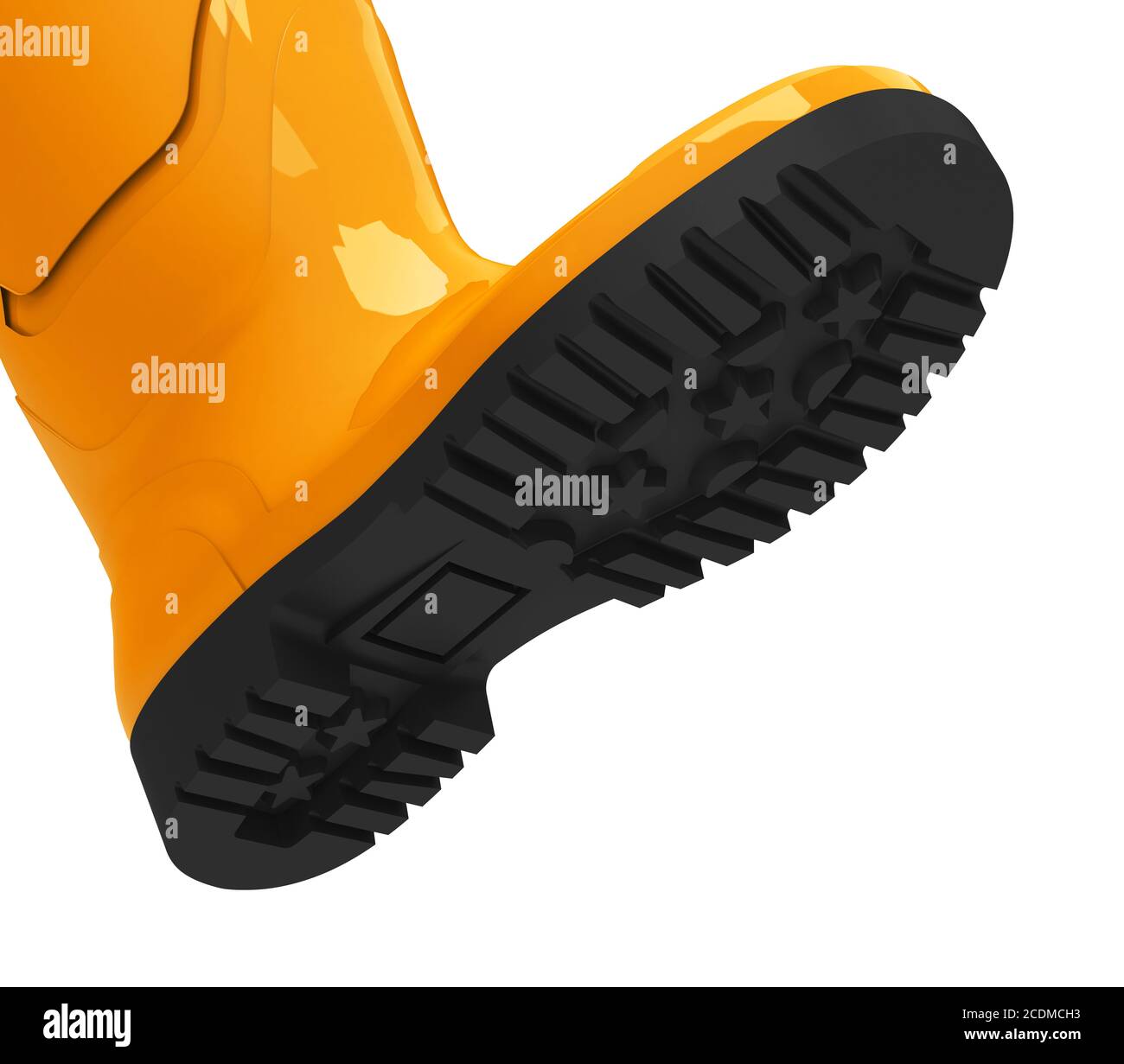 the orange gumboot Stock Photo - Alamy