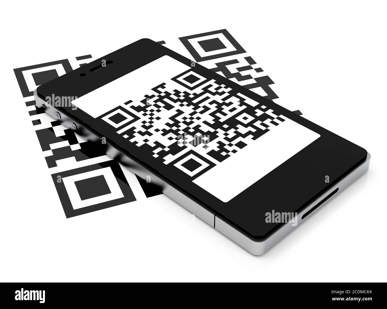 the QR code Stock Photo - Alamy
