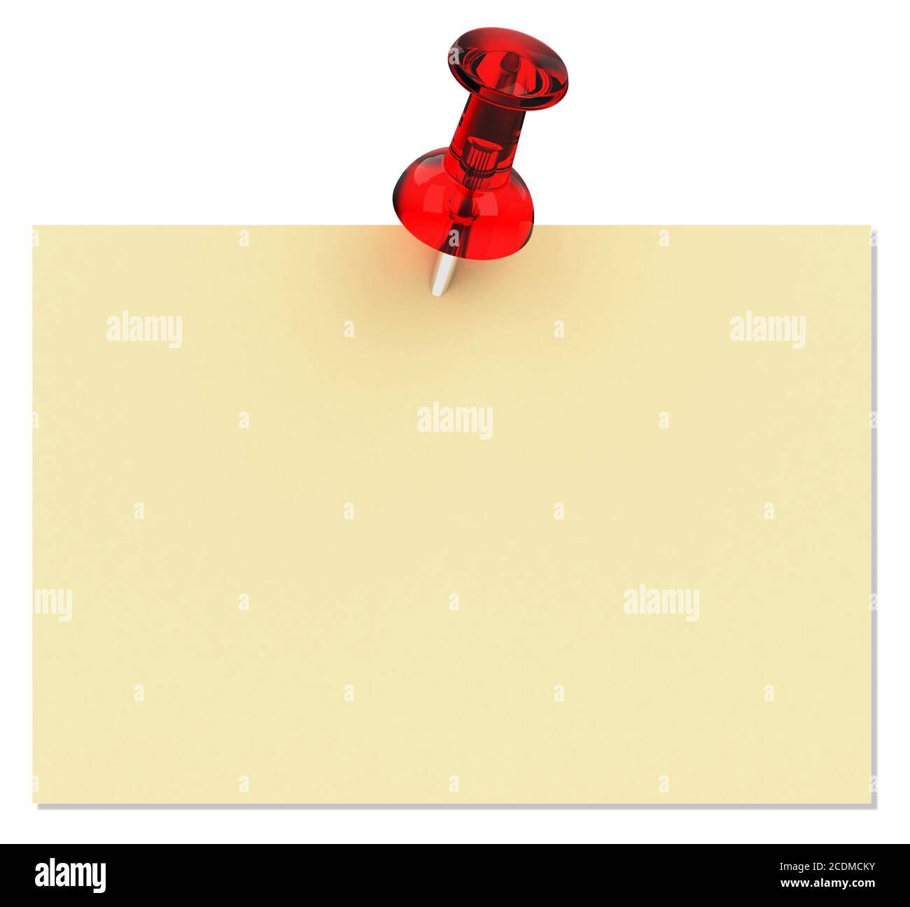 paper with pin Stock Photo - Alamy