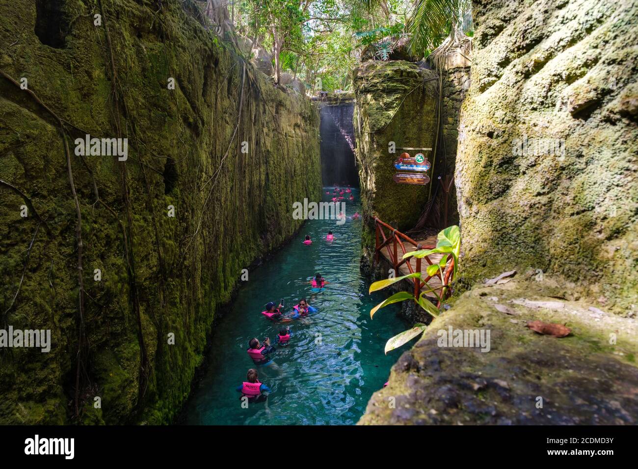 Xcaret Underground River Mexico The Xcaret Underground River