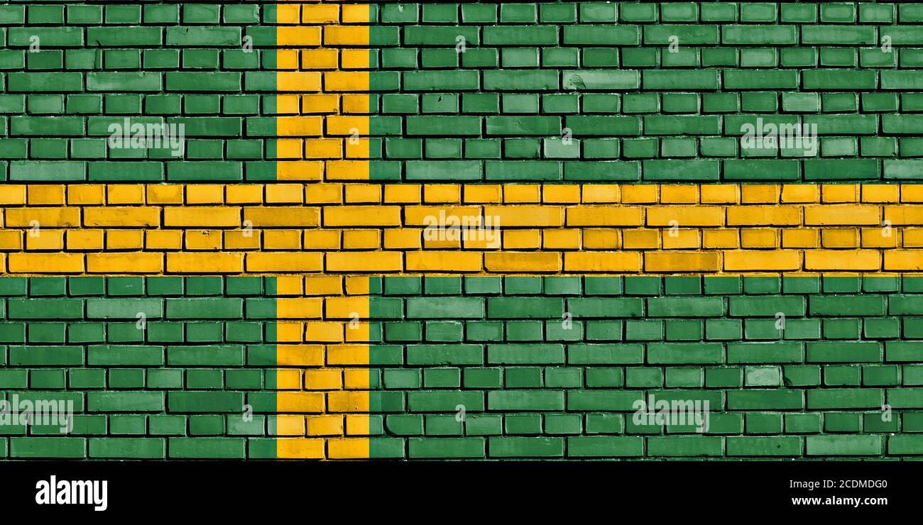 flag of Pula painted on brick wall Stock Photo - Alamy