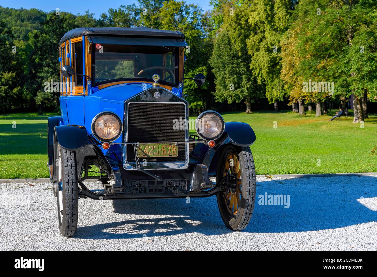 Oldtimer Dort Touring, year of construction 1922, blue, Austria Stock ...