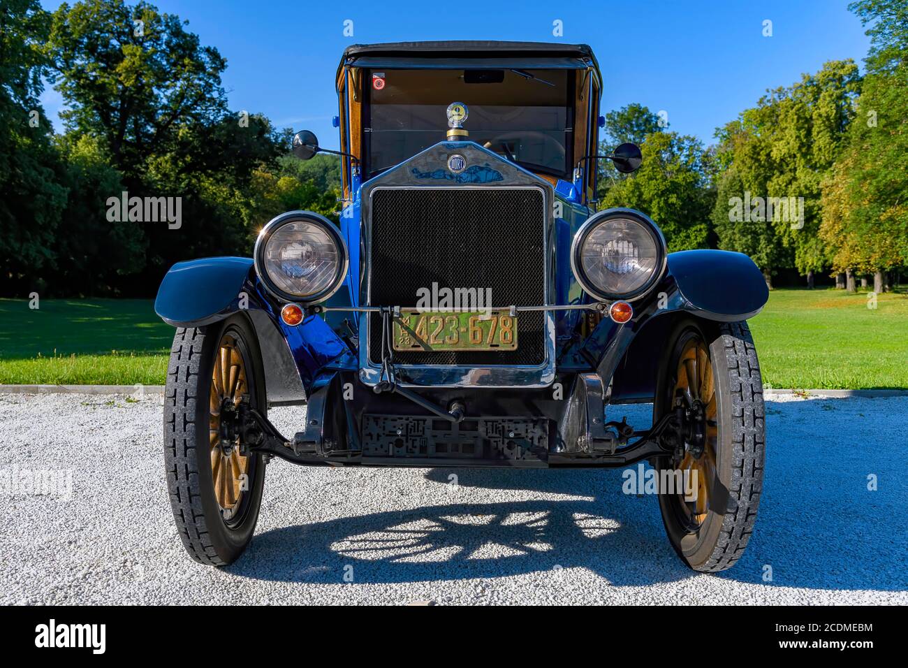 Oldtimer Dort Touring, year of construction 1922, blue, Austria Stock ...