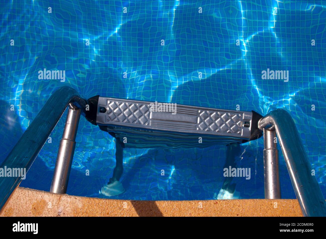 Swimming pool staircase hi-res stock photography and images - Alamy