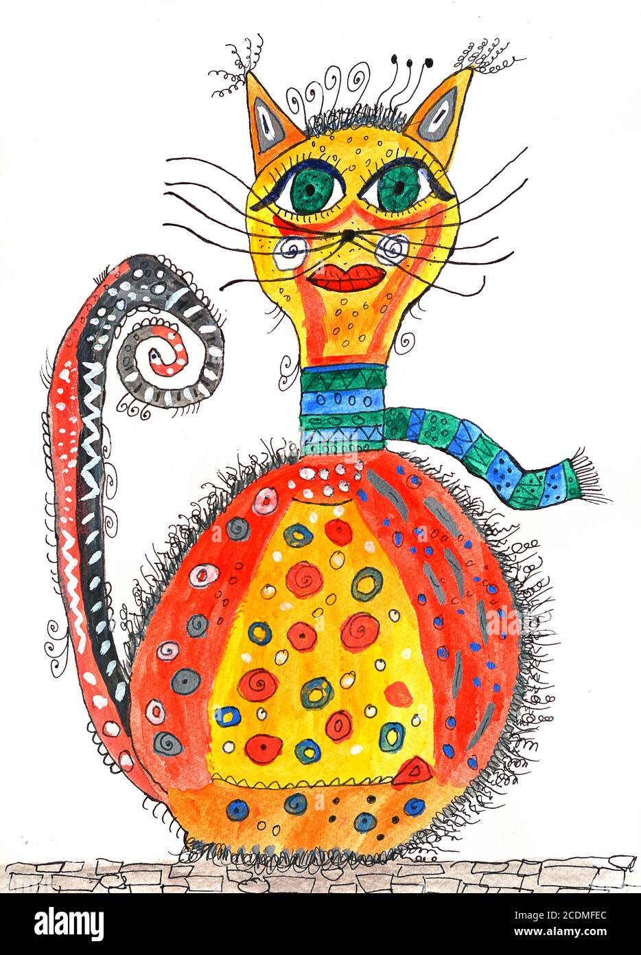 Naive painting hi-res stock photography and images - Alamy