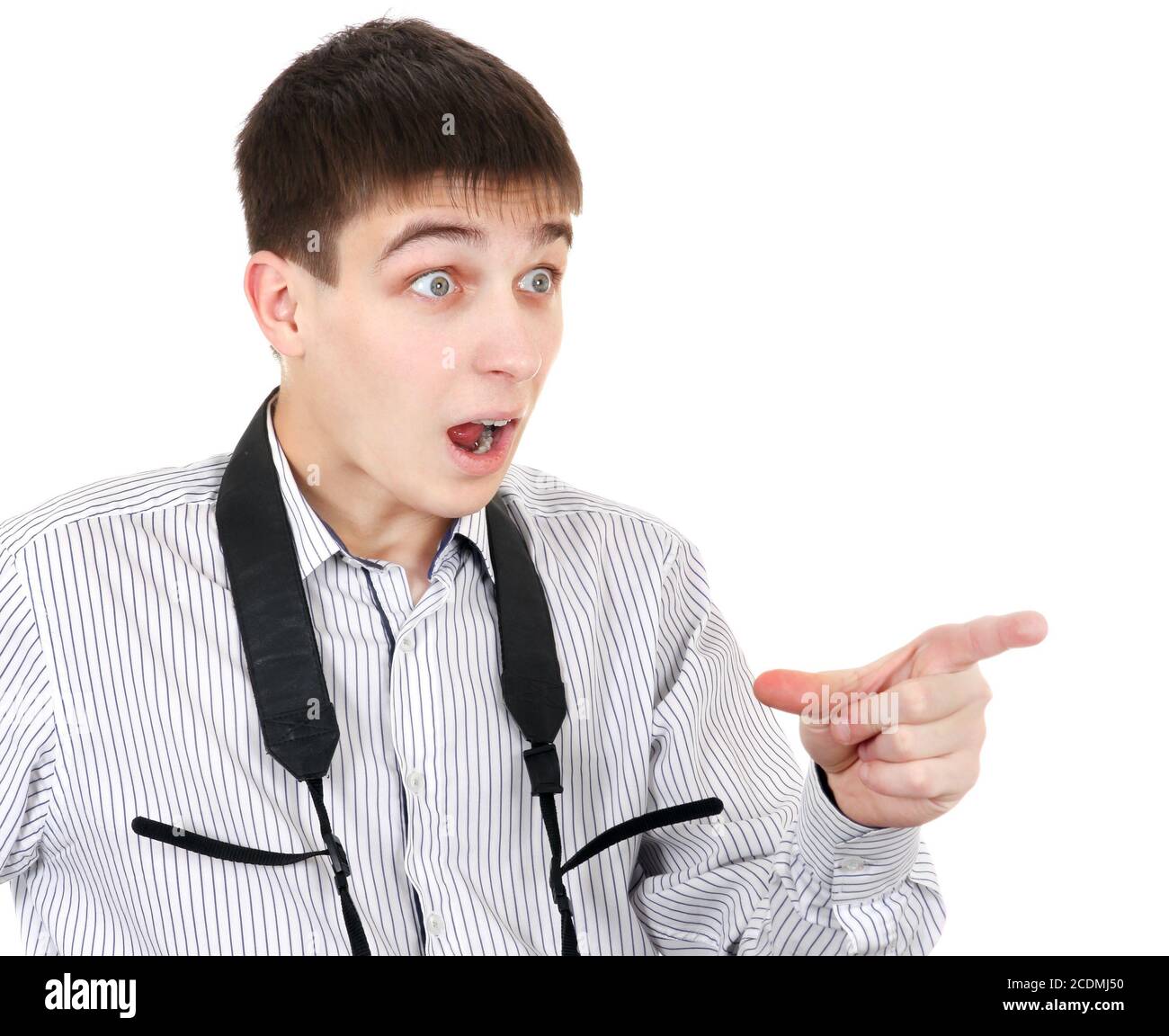 Surprised man outside hi-res stock photography and images - Alamy