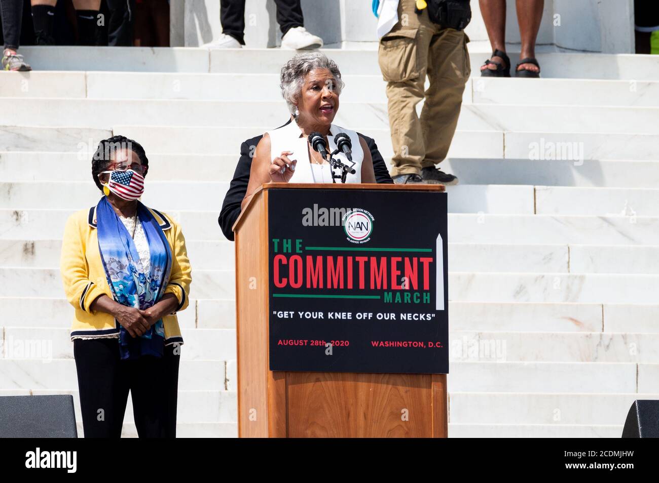 U.S. Representative Joyce Beatty (D-OH) speaks during the National ...
