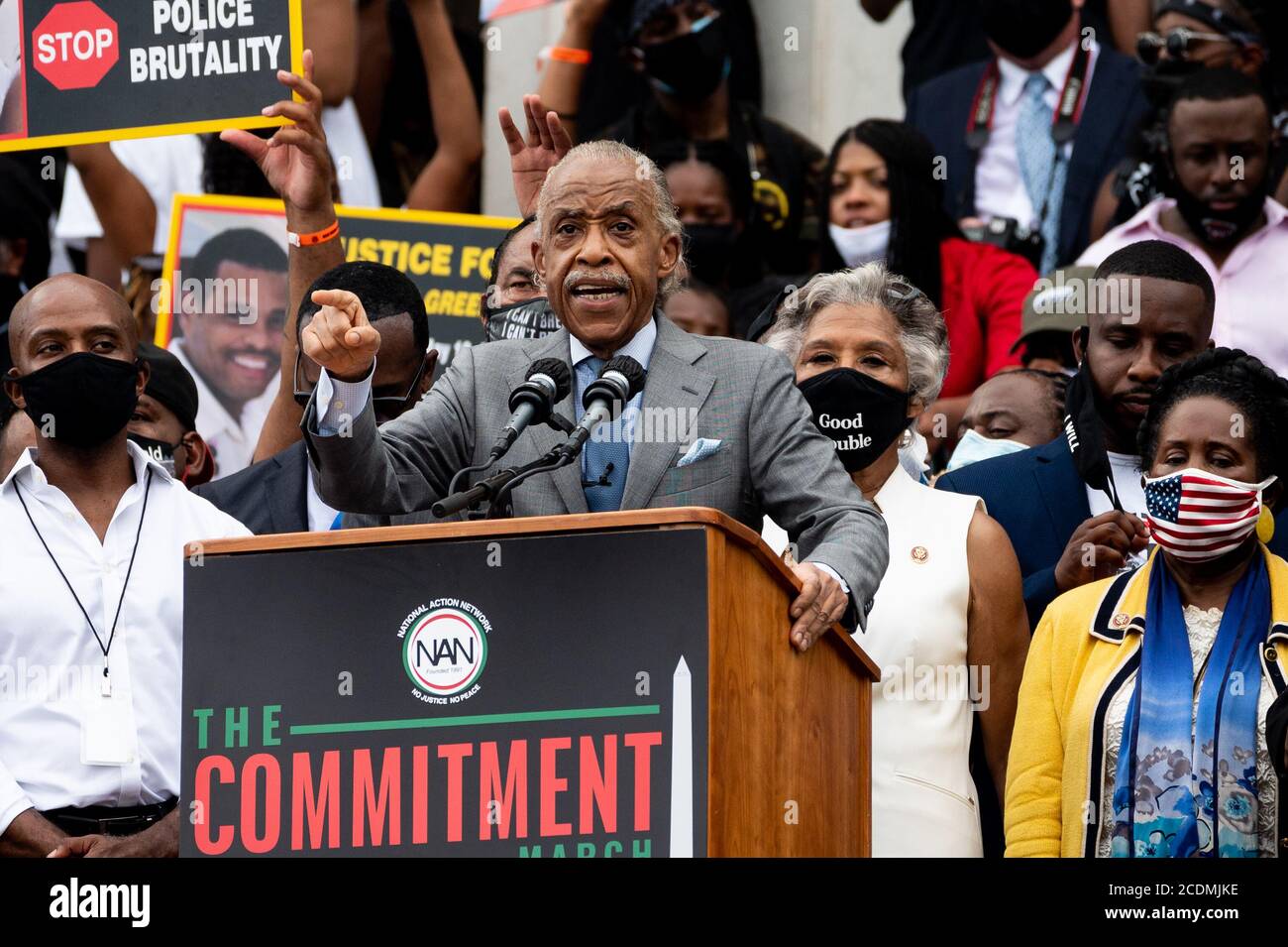 Rev. Al Sharpton, founder and president of the National Action Network ...
