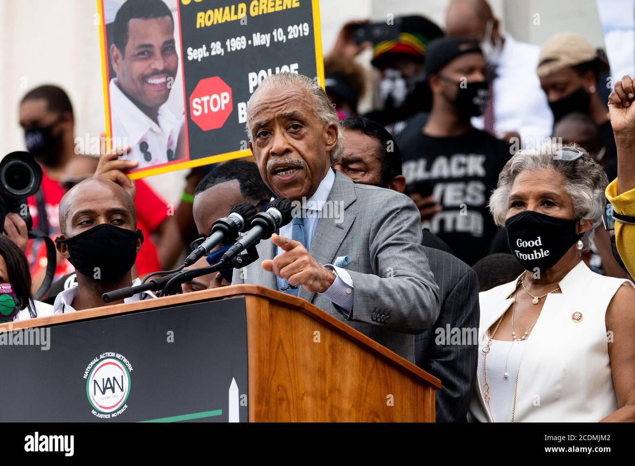 Rev. Al Sharpton, founder and president of the National Action Network ...