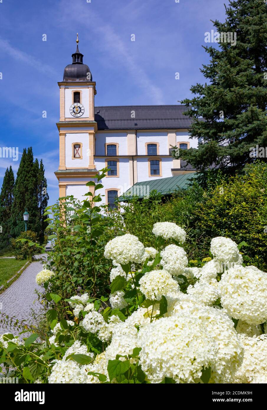 Pilgrimage basilica Maria Himmelfahrt, pilgrimage church Maria Plain ...