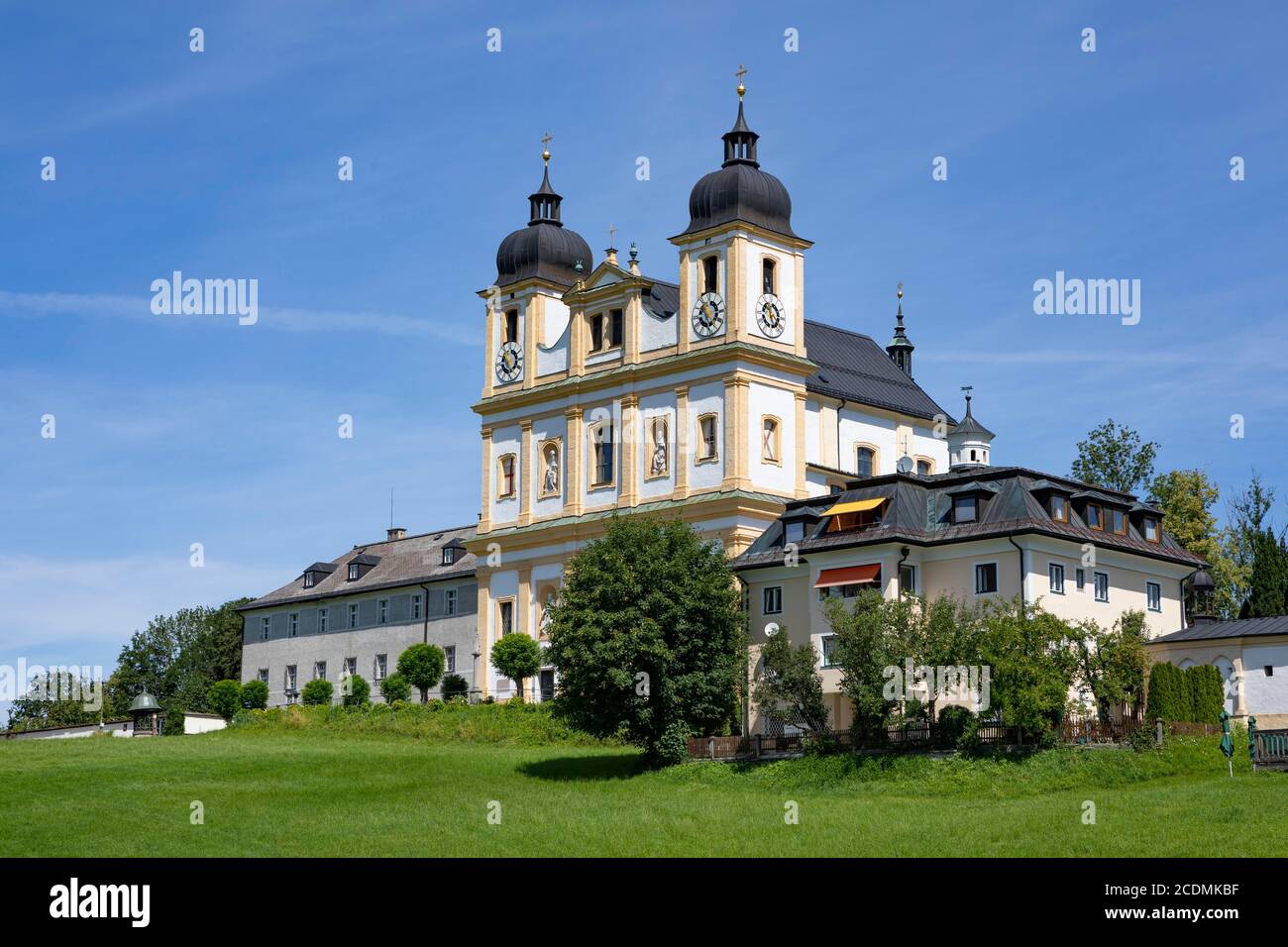 Pilgrimage basilica Maria Himmelfahrt, pilgrimage church Maria Plain ...