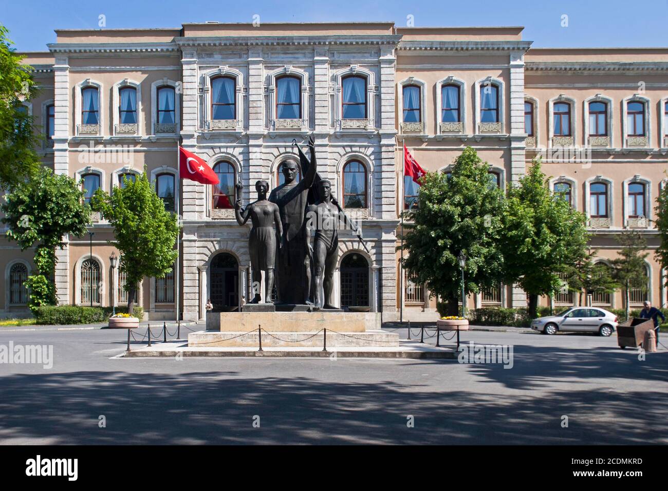 Main building of Istanbul University, Turkey Stock Photo - Alamy