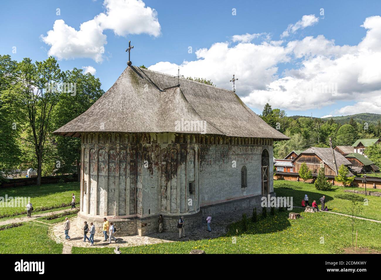 The old monastery humor, humor, Romania Stock Photo - Alamy