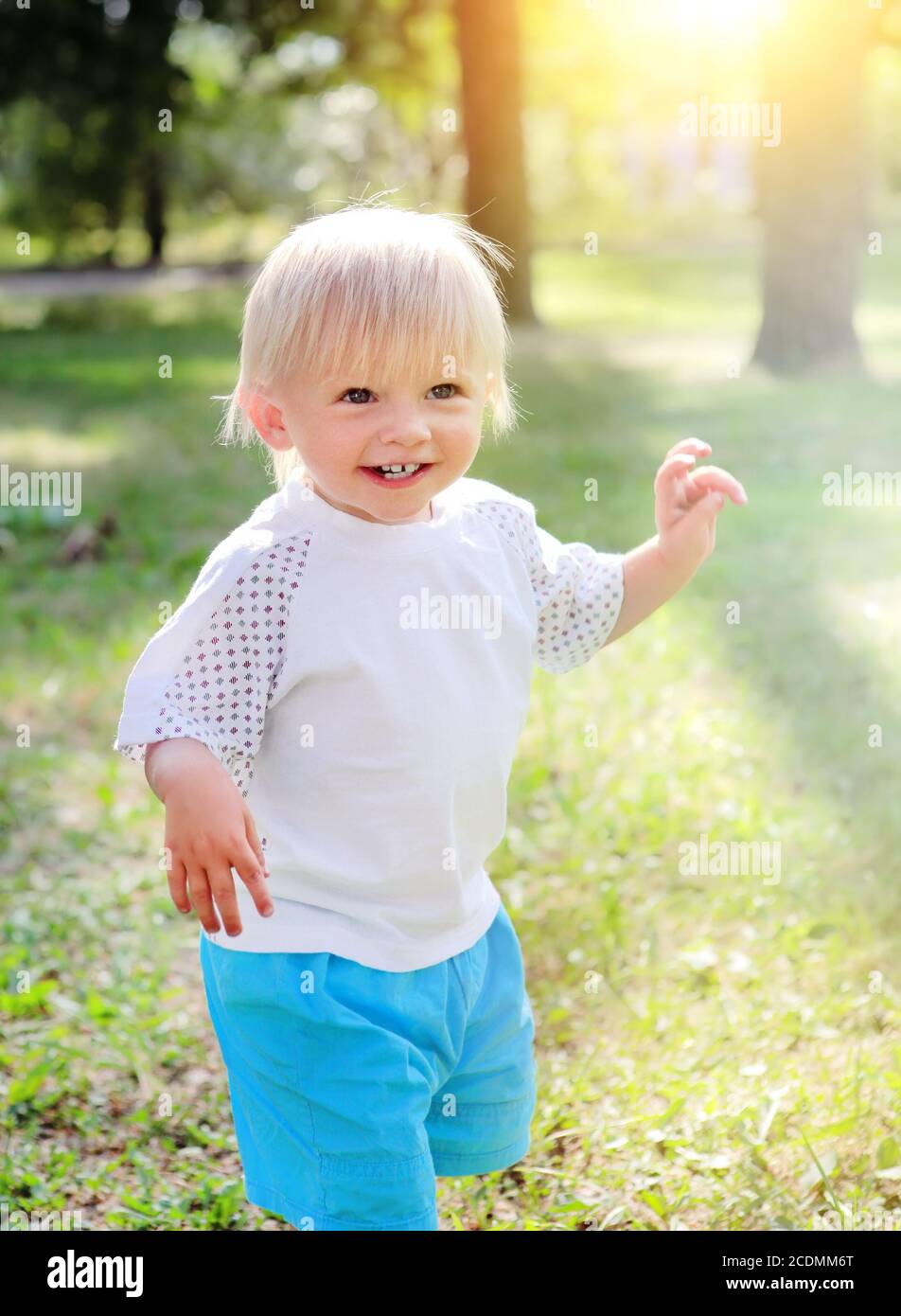 Happy Child outdoor Stock Photo - Alamy