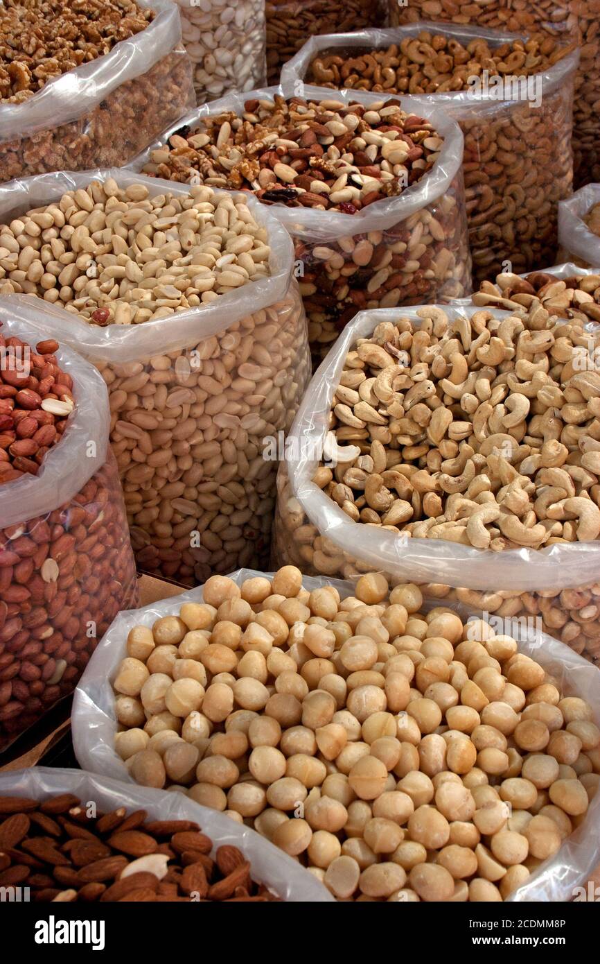 Dried nuts - 1 Stock Photo - Alamy