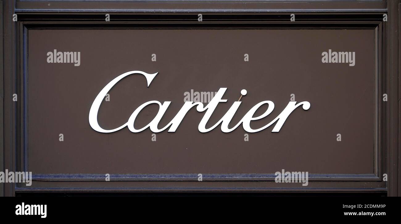 Cartier sign hi-res stock photography and images - Alamy