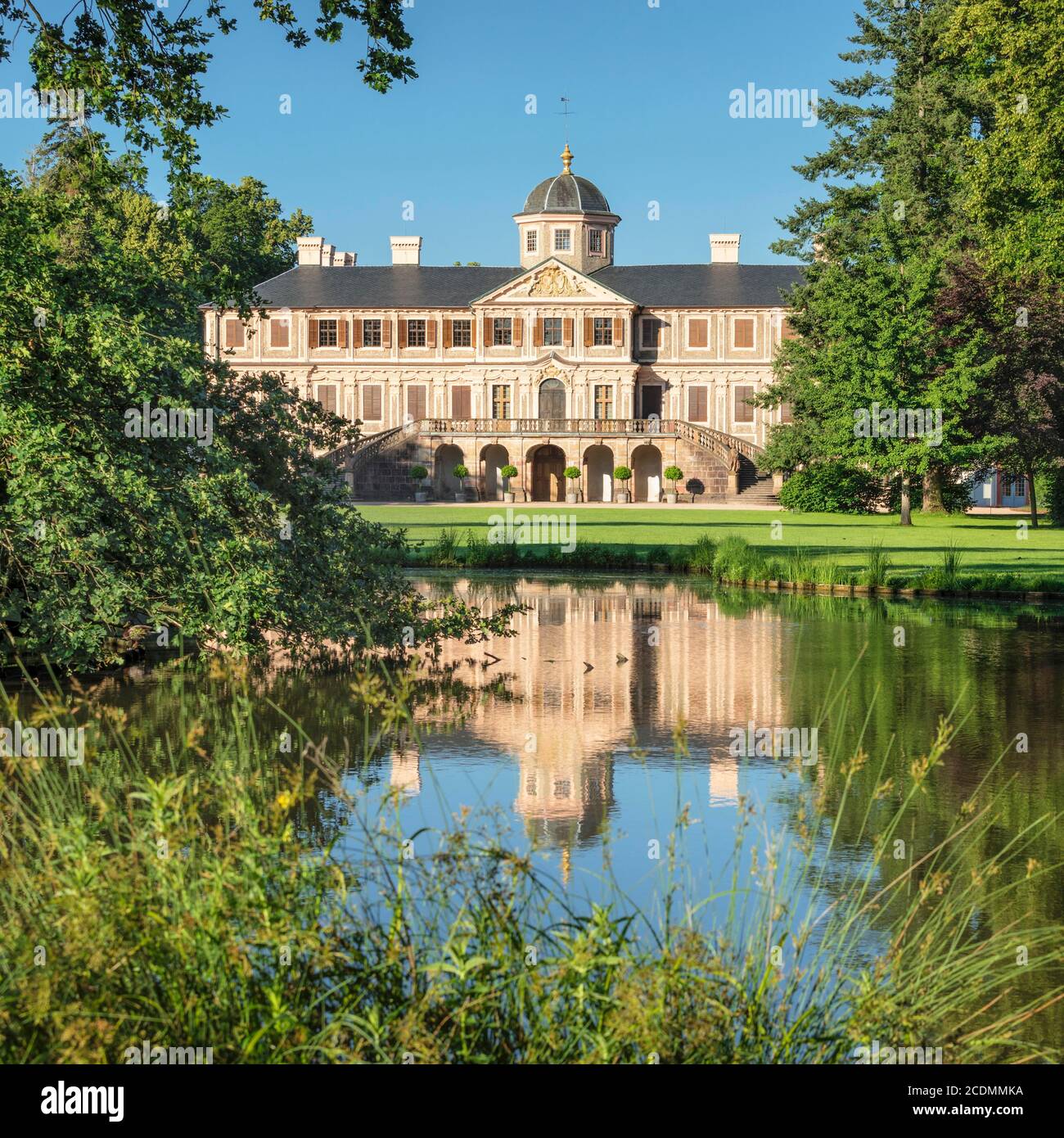 Favorite Castle, Rastatt, Black Forest, Baden-Wuerttemberg, Germany ...