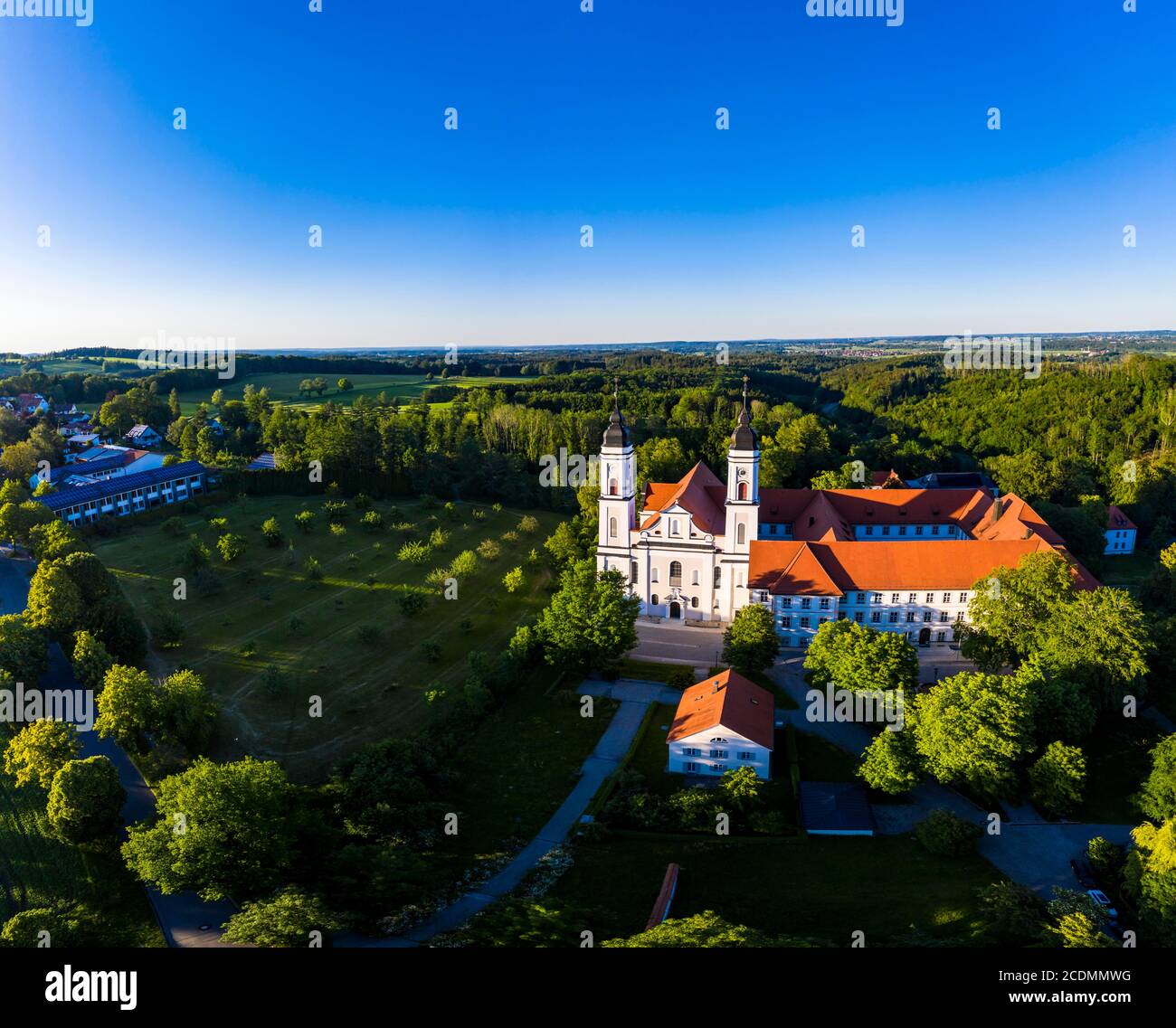 Monastery of the benedictines in irsee hi-res stock photography and ...