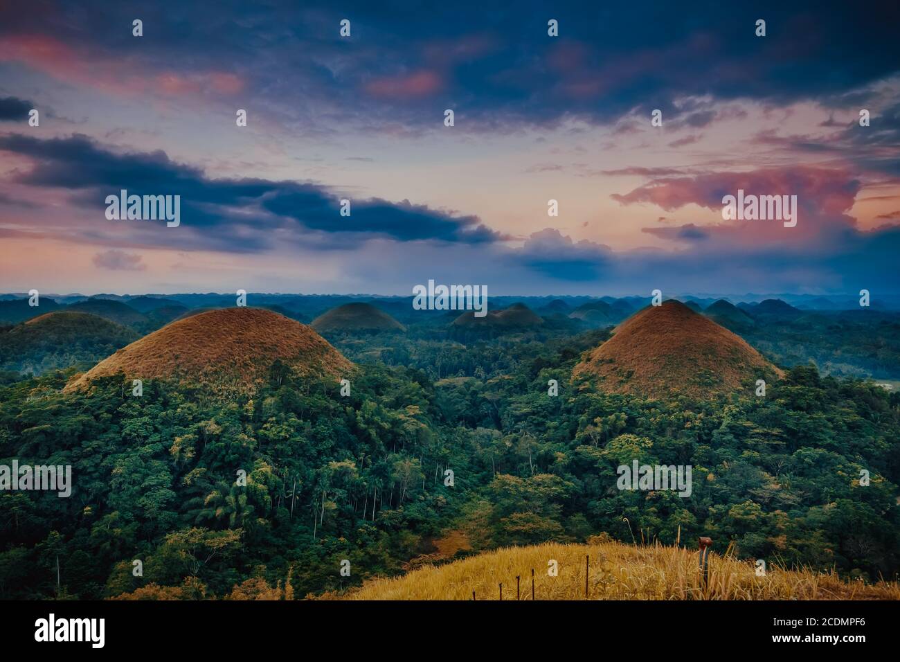 Aerial view of bohol island hi-res stock photography and images - Alamy