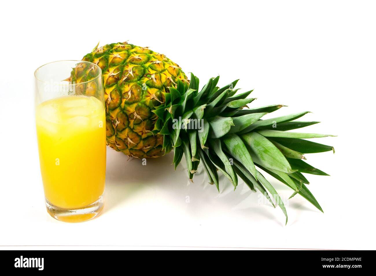 Pineapple cocktail - 2 Stock Photo - Alamy