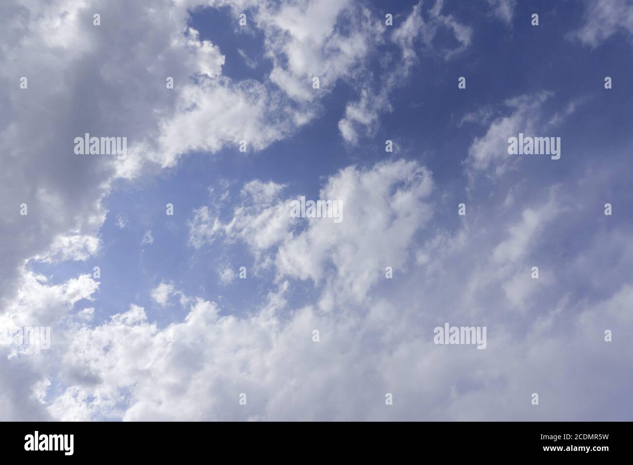Some cumulus congestus clouds are in the sky Stock Photo - Alamy