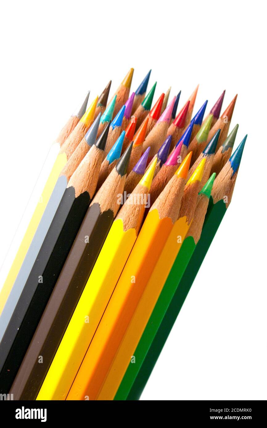 Color Pencils - 13 Stock Photo - Alamy