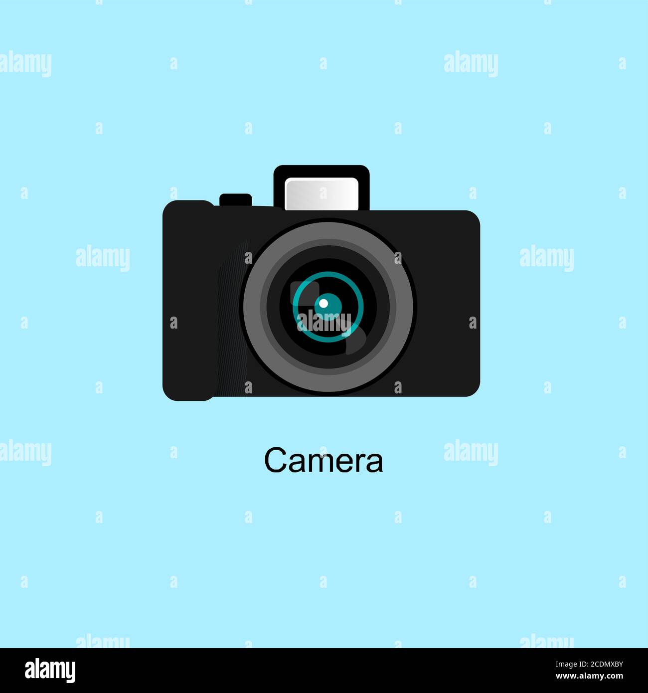 camera illustration vector, simple design, additional image include ...