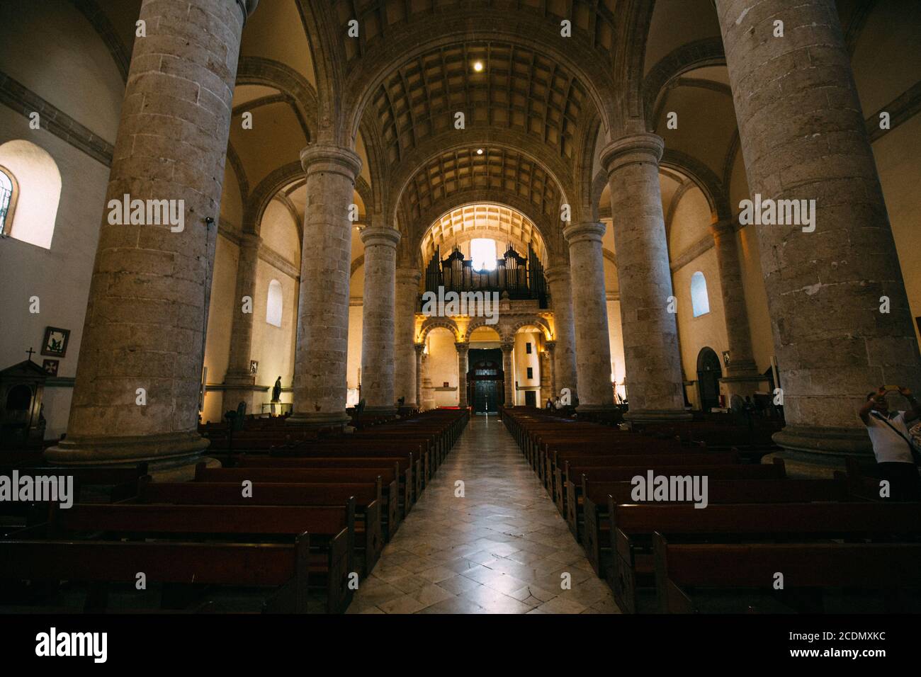 Mexico, Cathedral of Merida, oldest cathedral in Latin America Stock ...